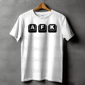 AFK, Away From Keyboard Digital Png File, Gaming Png, Instant Download ...