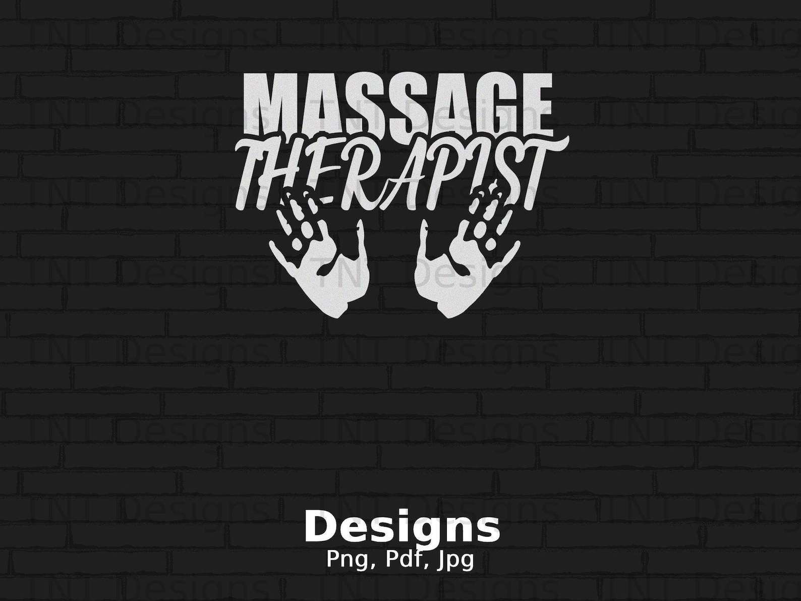 Massage Therapist Hands Digital Png File Instant Download, Massage ...