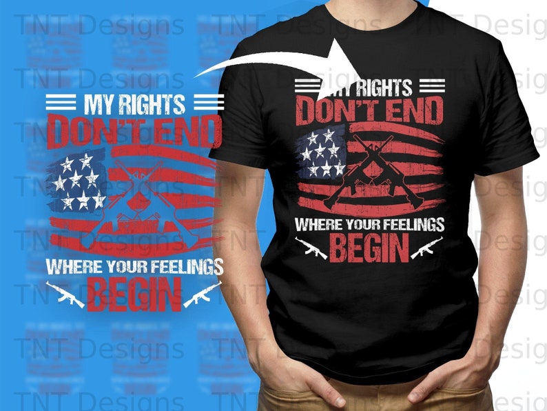 My Rights Don't End Where Your Feelings Begin Png Digital - Etsy
