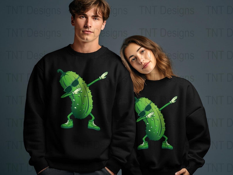 Dabbing Pickle Digital Png File, Instant Download, Funny Pickle T-shirt ...