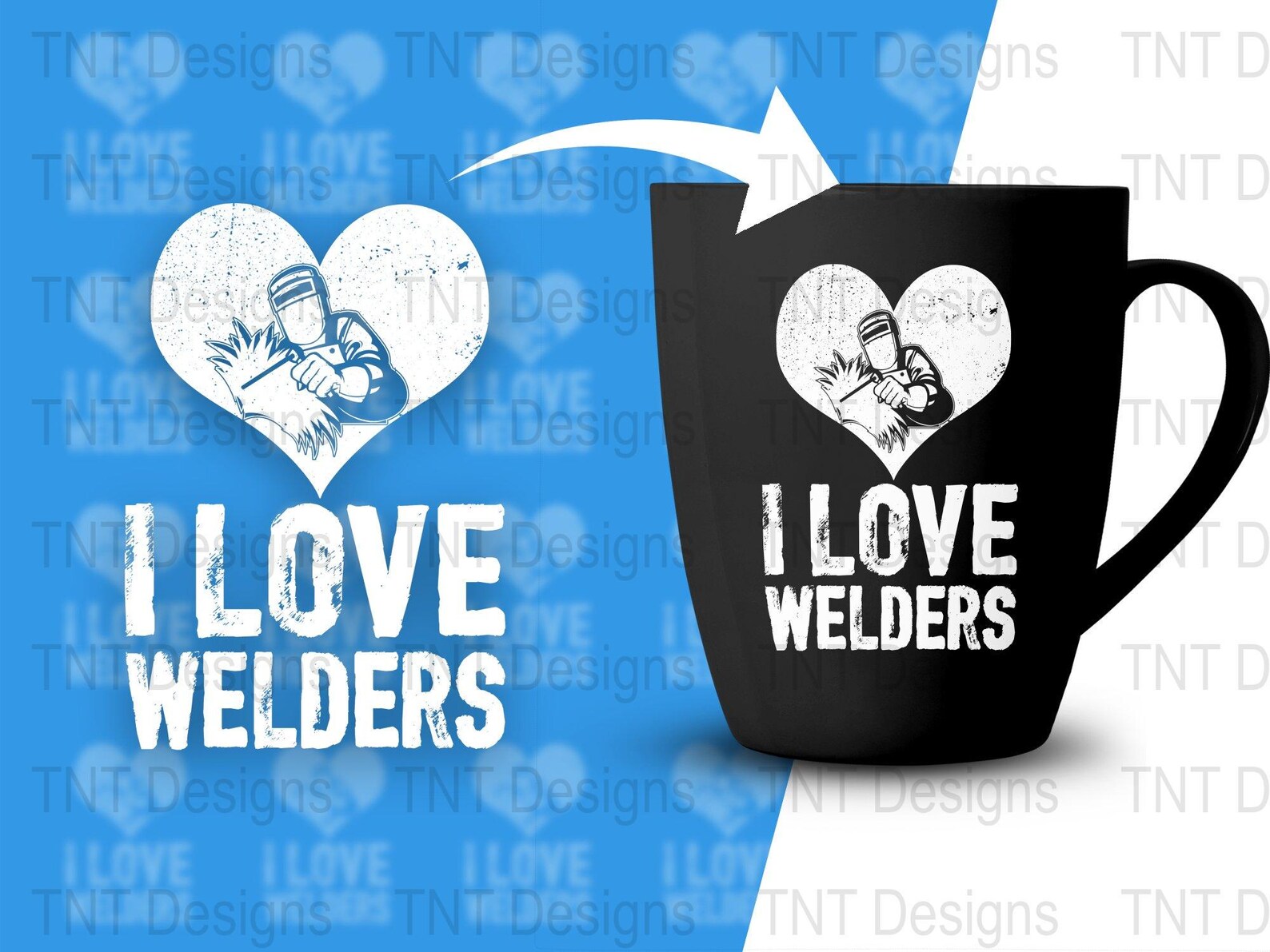 I Love Welders Digital Png File, Welder T-shirt Design, Welder Lover ...