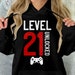 Level 21 Unlocked Digital Png File, Instant Download, 21st Birthday T ...