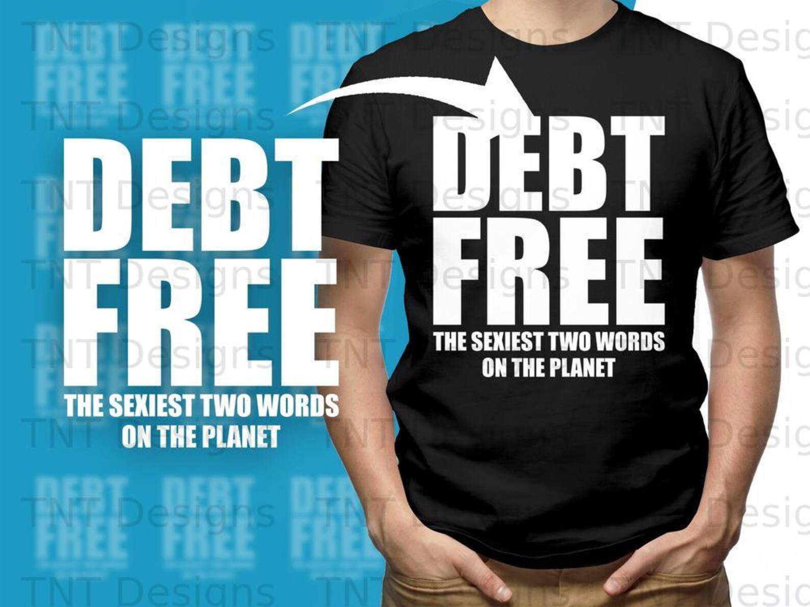 Debt Free Digital Png File Instant Download Png Files Png - Etsy