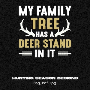 Deer Stand Family Tree Png - Etsy