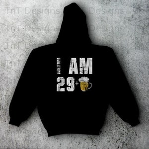 I'm 29 Plus 1 Beer Digital Png File, Instant Download, Funny Birthday T ...