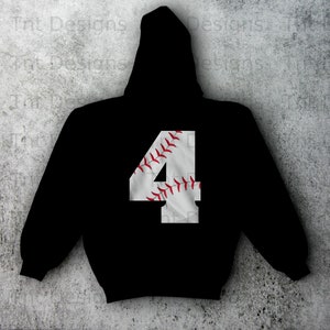4th Birthday Baseball Digital Png File, Instant Download, Kids Four Png ...