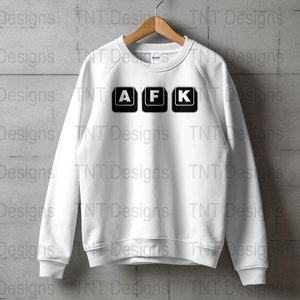 AFK, Away From Keyboard Digital Png File, Gaming Png, Instant Download ...