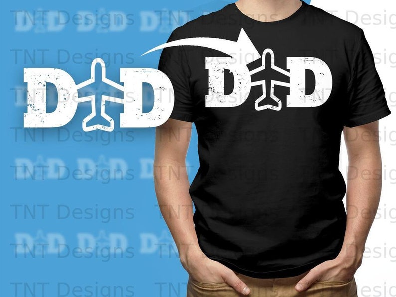 Dad Airplane Digital File Instant Download Pilot Dad Png - Etsy