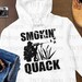 Smokin' Quack Funny Duck Hunter Saying Digital Png File, Instant ...
