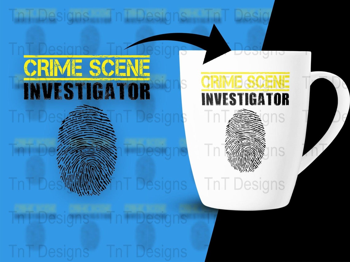 Crime Scene Investigator Digital Png File, Instant Download, Funny ...