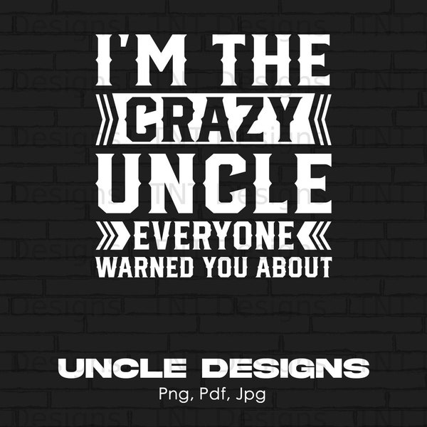 Crazy Uncle - Etsy