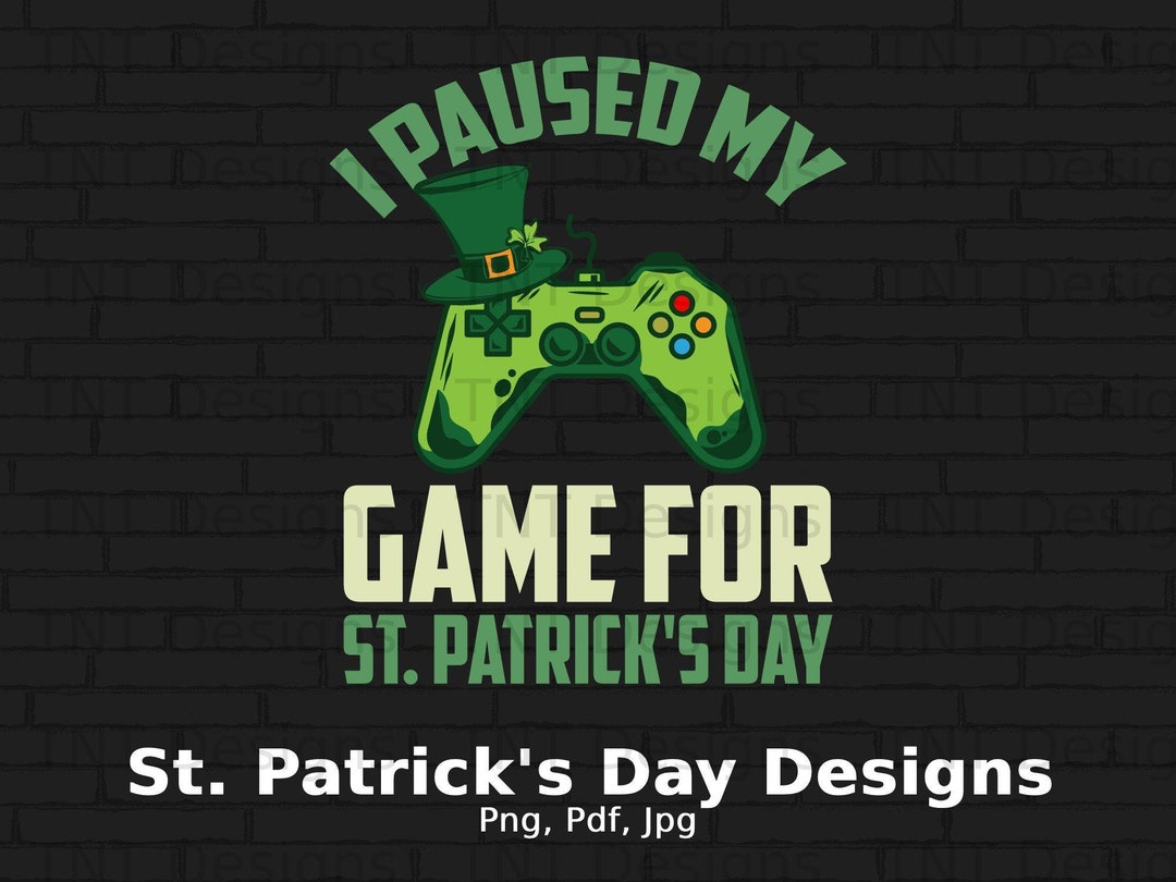 Video Game Controller Png, St. Patrick's Day Tshirt Design, St Patty's ...