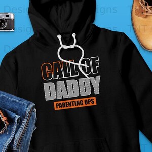 Call of Daddy, Parenting Ops, Digital Png File Instant Download, Funny ...