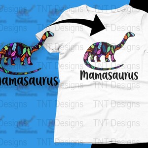 Mamasaurus Digital Png File, Instant Download, T Rex Dinosaur Png, Mom ...