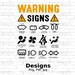 Funny Mechanic Warning Signs Digital Png File, Instant Download, Funny ...