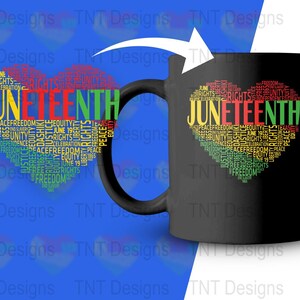Juneteenth Heart Digital Png File Instant Download Black - Etsy