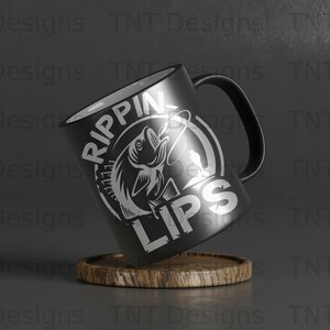 Rippin Lips Funny Fisherman Digital Png File Instant Download, Funny ...