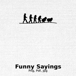 Conspiracy Theorist Human Evolution Digital Png File, Instant Download ...