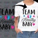 Team Healthy Baby Digital File Instant Download, Gender Reveal Shirts ...