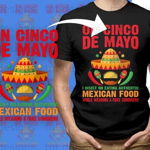 Funny Cinco De Mayo Saying Png, Digital File Instant Download, Mexican ...