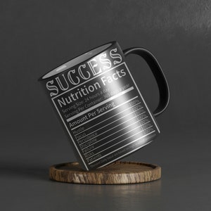 Success Ingredients Nutritional Facts Digital Png File, Instant ...