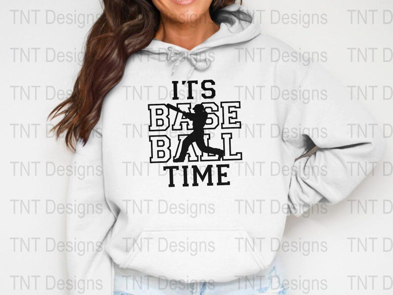It's Baseball Time Digital Png File, Funny Baseball Player Tshirt ...