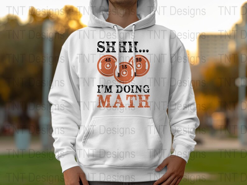Shhh .. Ich mache Mathe digitale Png-Datei Sofortiger Download, Workout ...