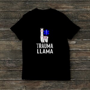 Trauma Llama Digital Png File, Instant Download, Paramedic T-shirt ...