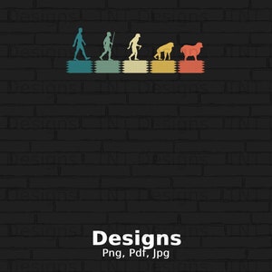 Conspiracy Sheeple Evolution Digital Png File, Instant Download ...