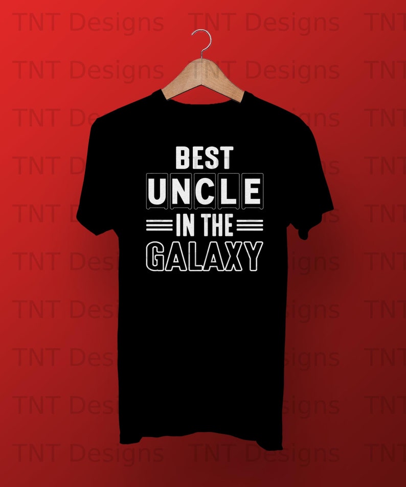 Best Uncle in the Galaxy Digital Png Design File Instant - Etsy