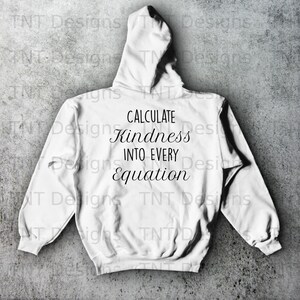 Calculate Kindness Into Every Equation Digital Png File Download, Math ...