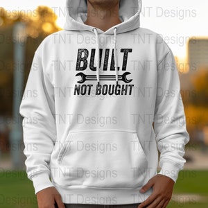 Built Not Bought Digital Png File, Instant Download, Auto Mechanic T ...