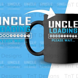 Uncle Loading Please Wait Digital Png File, Instant Download, Gaming ...