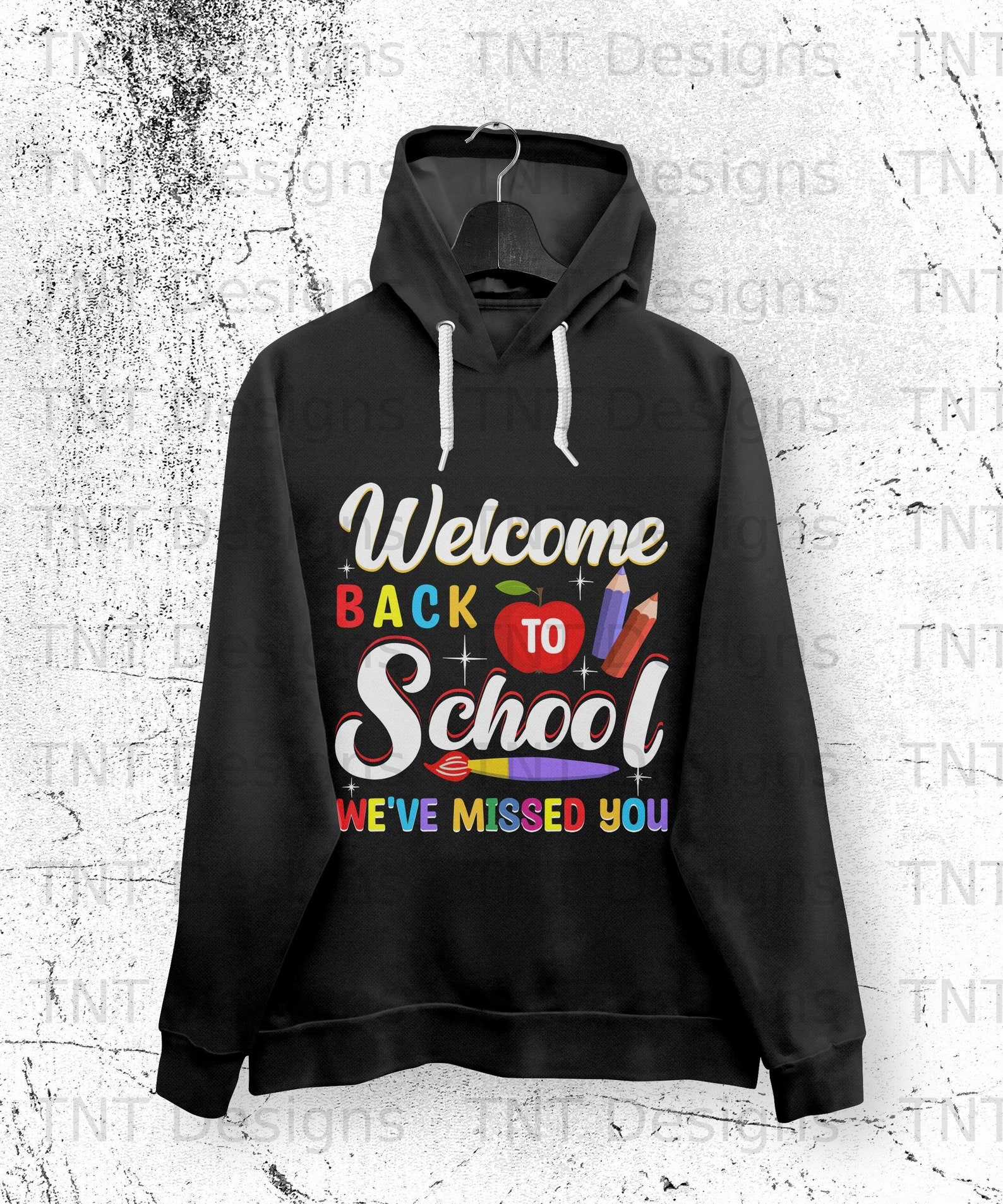 Welcome Back to School We've Missed You Digital Png Design - Etsy