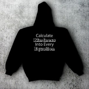 Calculate Kindness Into Every Equation Digital Png File, Instant ...