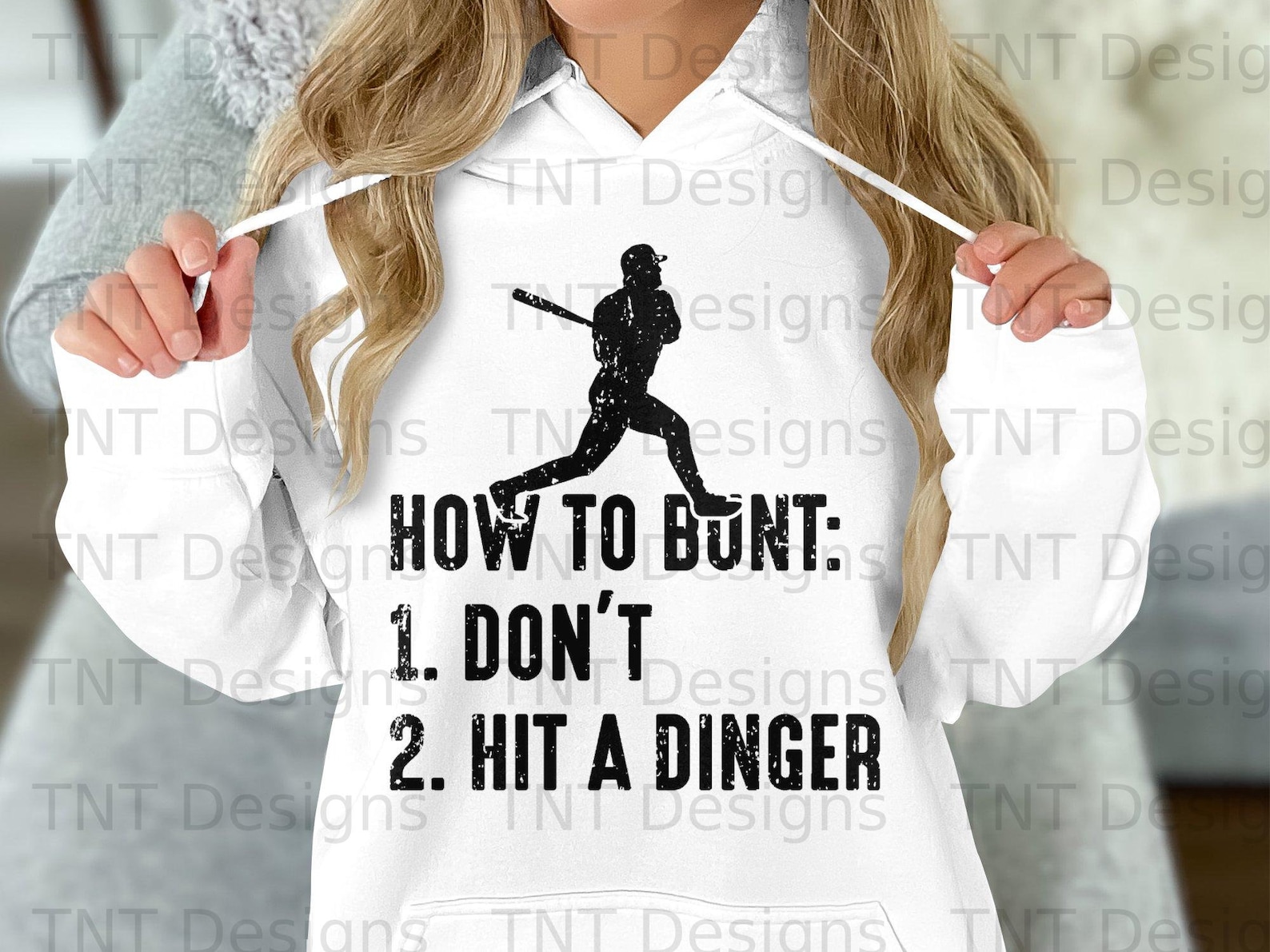 How to Bunt Don't Hit A Dinger PNG Digital File Instant Download, Funny ...