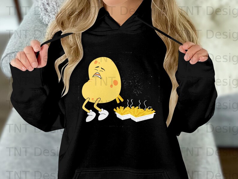 Potato Pooping Fries Png Digital File Instant Download Funny - Etsy