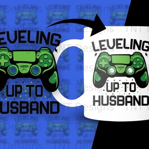 Leveling up to Husband Digital Png File, Instant Download, Gaming ...