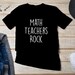Math Teachers Rock Digital Png File Instant Download Funny - Etsy