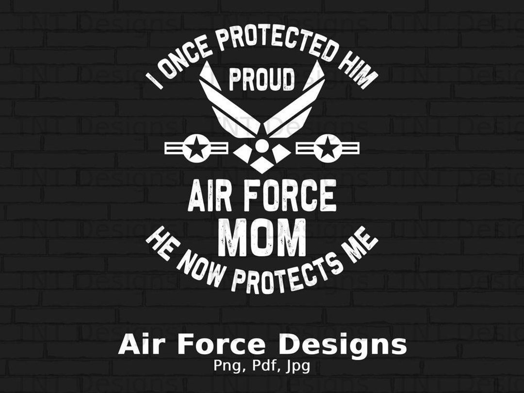 Proud Air Force Mom Digital Png File, Instant Download, Air Force Mom ...