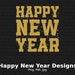 Happy New Year Digital Png File Instant Download Hello 2024 - Etsy