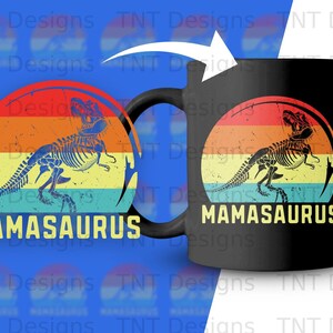 Mamasaurus Png Digital File Instant Download, Funny Mothers Day T-shirt ...