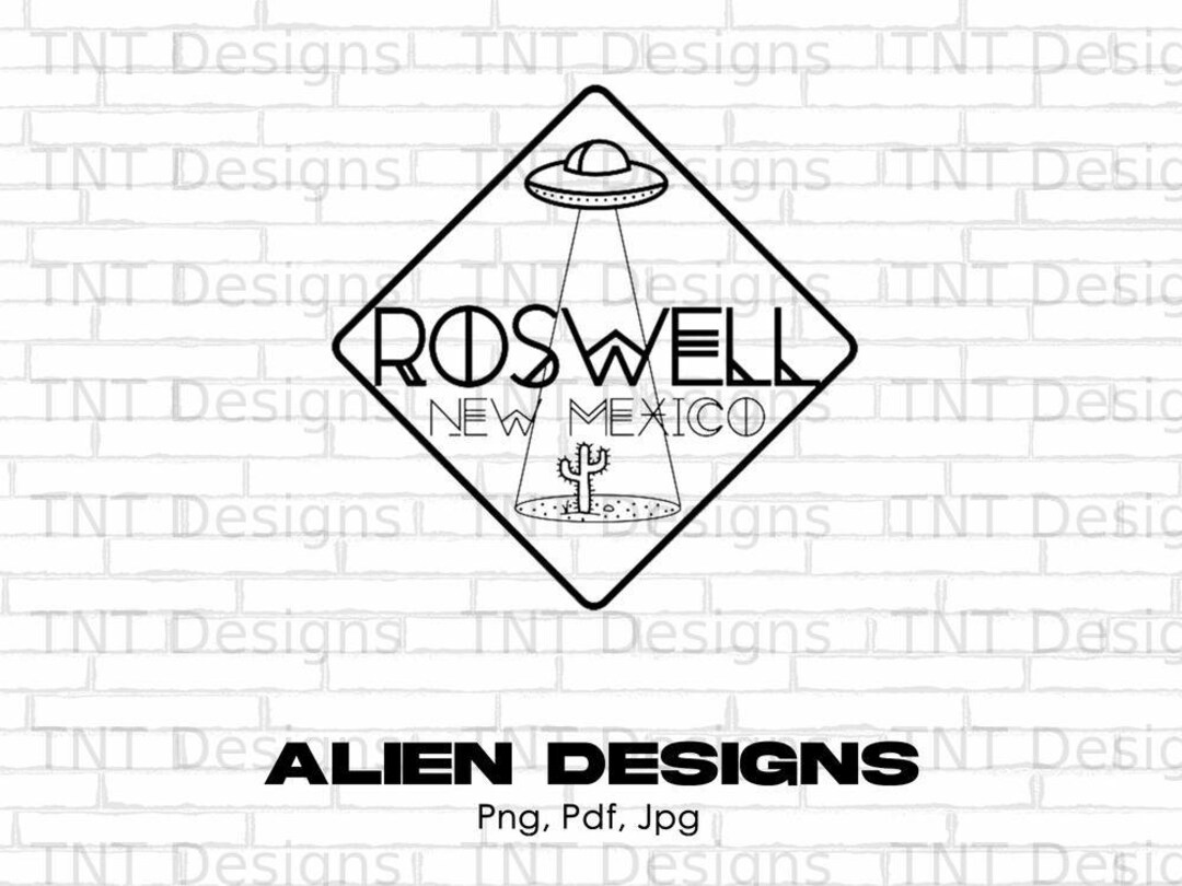 Roswell New Mexico Digital Png File, Instant Download, Ufo T-shirt ...