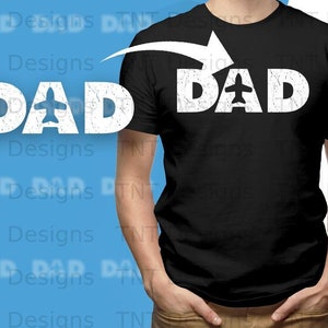 Airplane Dad Digital Png File, Instant Download, Gifts for Dad, Pilot ...