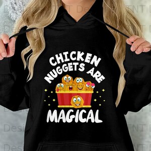 Chicken Nuggets Are Magical Digital Png File, Download, Funny Chicken ...
