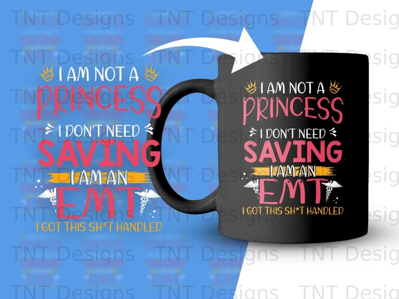 Funny Female EMT Sayings Digital Png File Instant Download I - Etsy