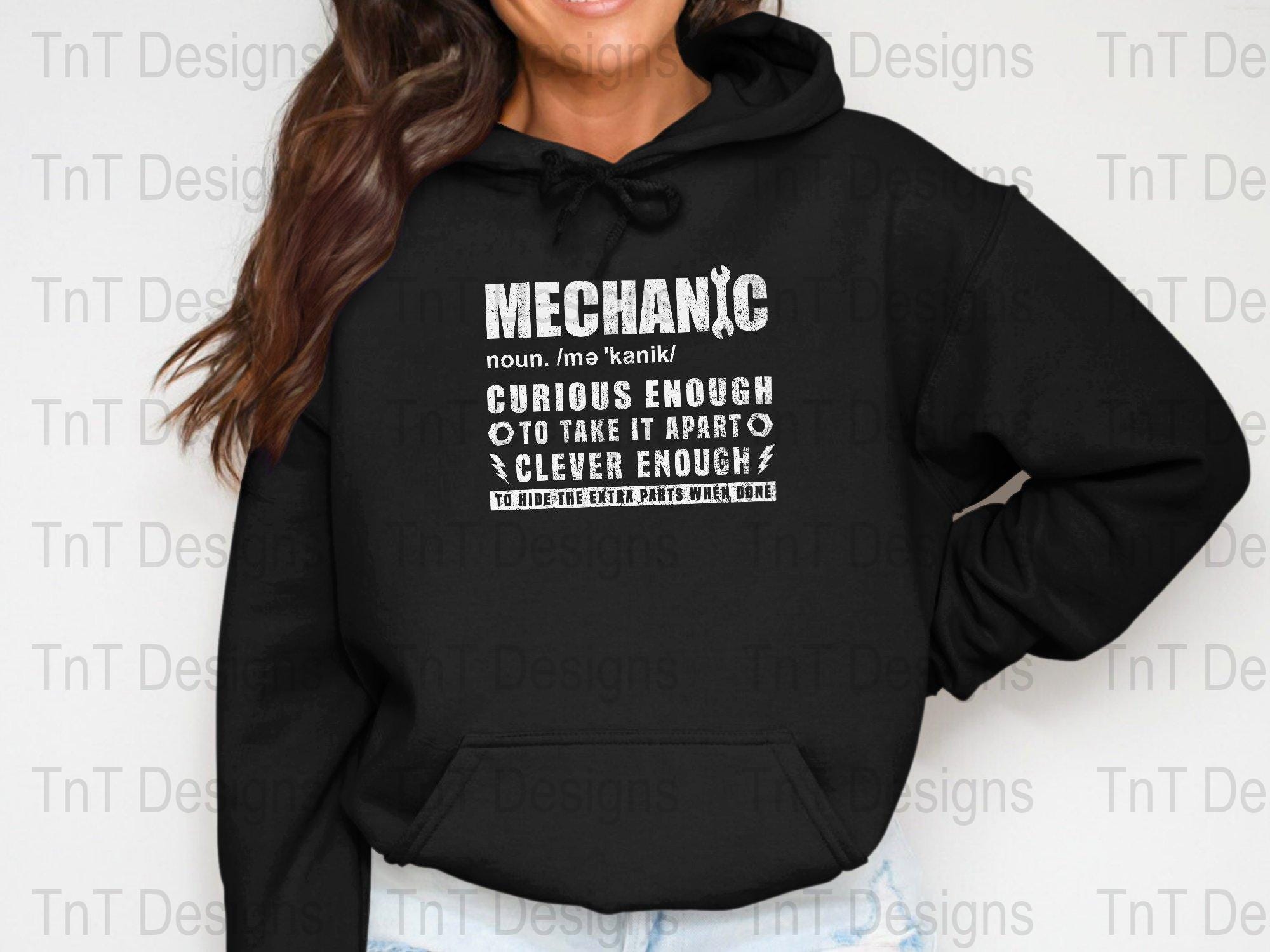 Mechanic Definition Digital Png File, Funny Mechanic Saying T-shirt ...