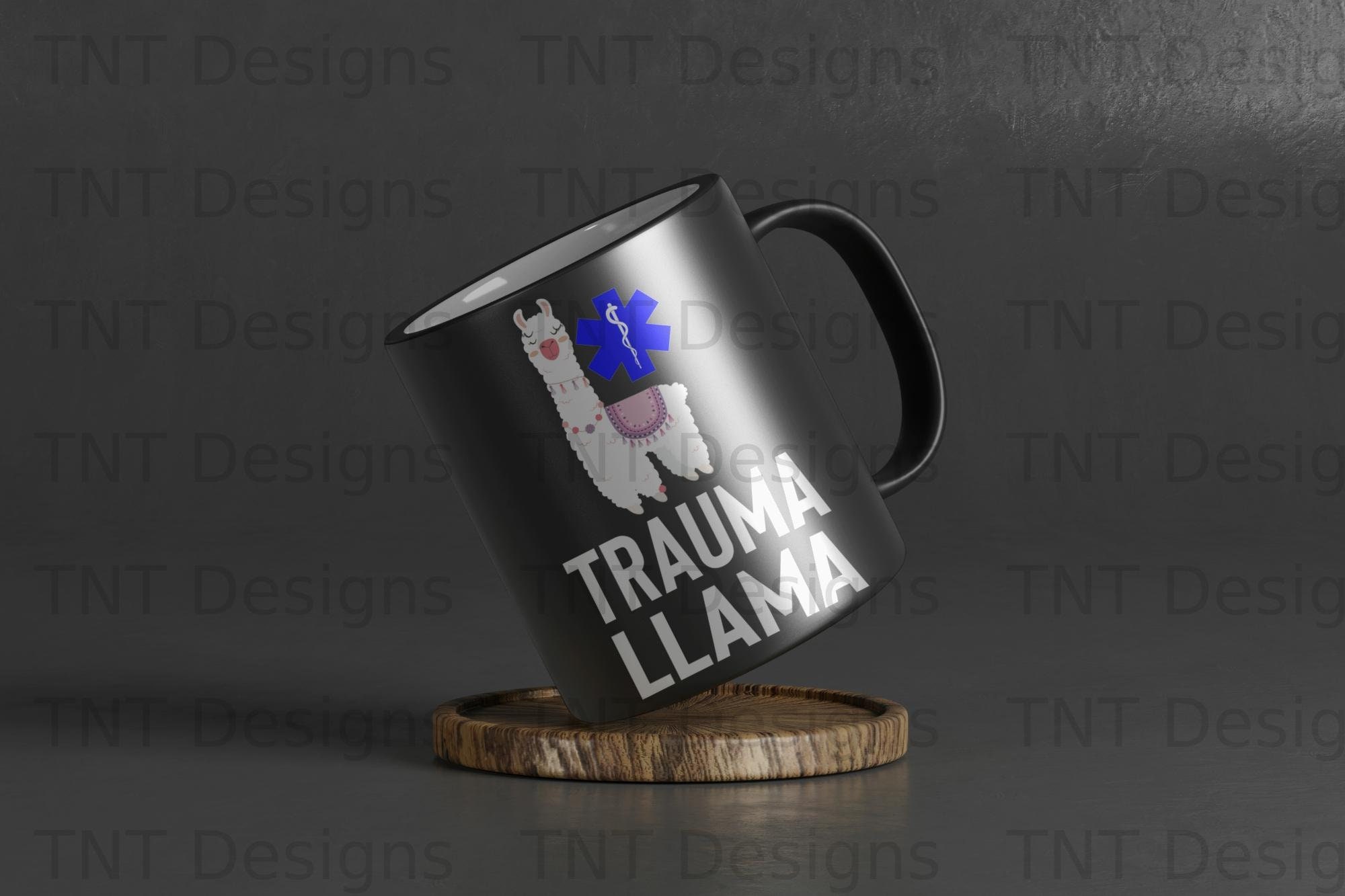 Trauma Llama Digital Png File, Instant Download, Paramedic T-shirt ...