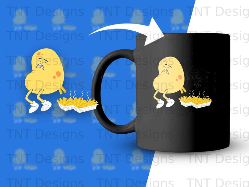 Potato Pooping Fries Png Digital File Instant Download Funny - Etsy