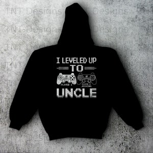 I Leveled up to Uncle Digital Png File, Instant Download, Gaming Uncle ...